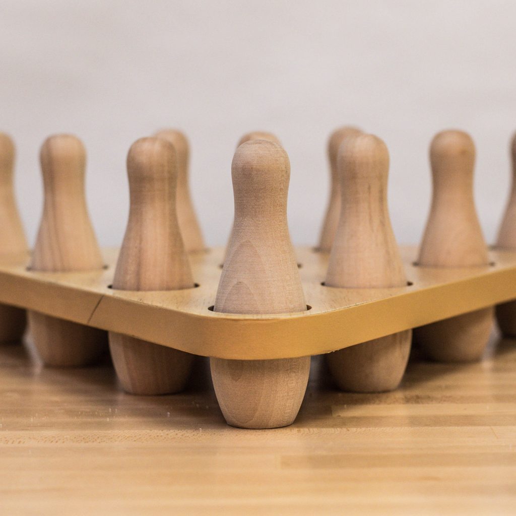 Bring the Bowling Alley to Your Basement Using Your Shuffleboard Table ...