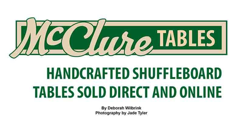 Handcrafted Shuffleboards: McClure Tables Available Online