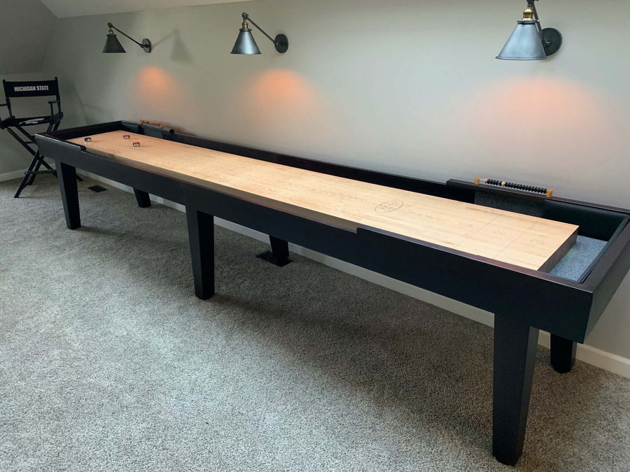 Handcrafted Shuffleboard Tables Built in Michigan | McClure Tables