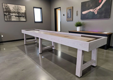 Handcrafted Shuffleboard Tables Built in Michigan | McClure Tables