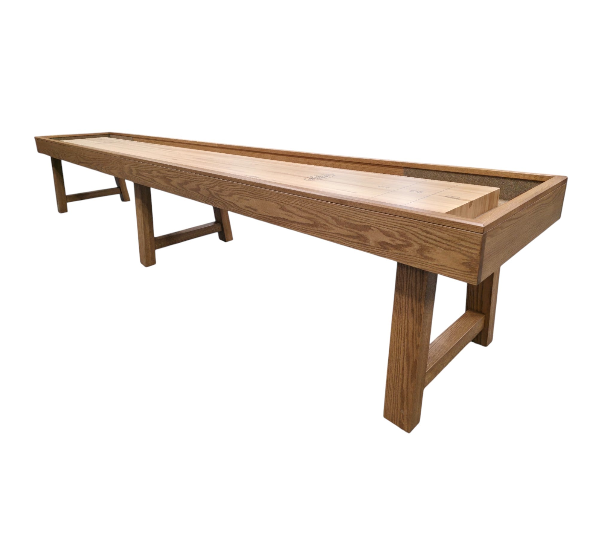 Savannah Handcrafted Shuffleboard Table - Elegant & Durable – McClure ...