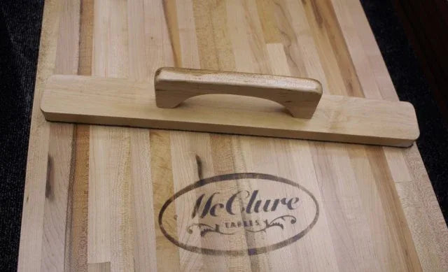 18" wide Board Sweep for Shuffleboard Table – McClure Tables