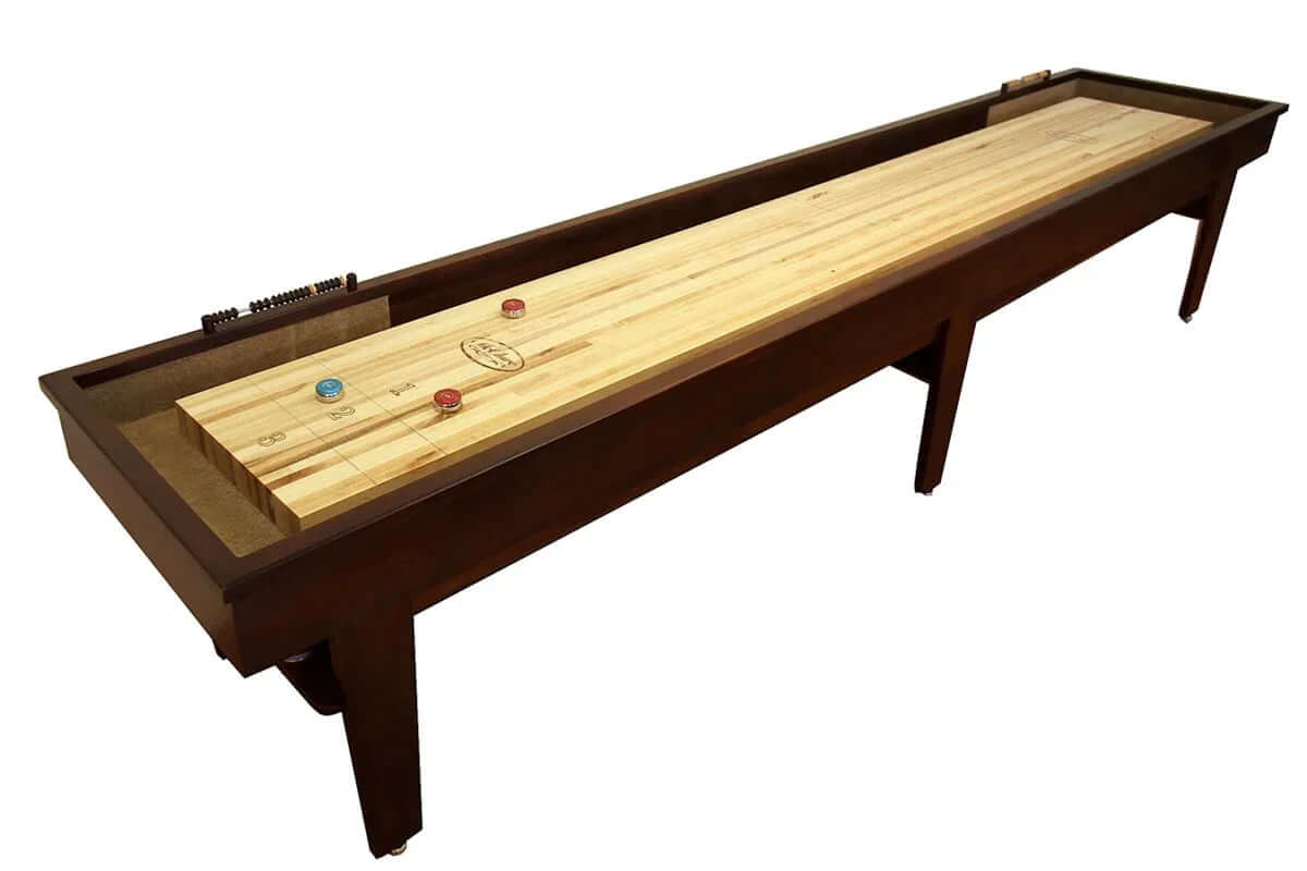 16 Foot Patriot Shuffleboard Table | McClure Tables