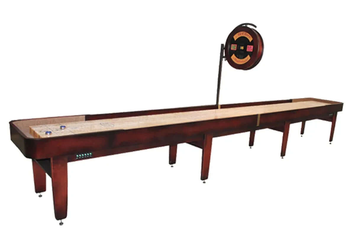 20 Foot Tournament II Shuffleboard Table | Handcrafted Maple | McClure ...